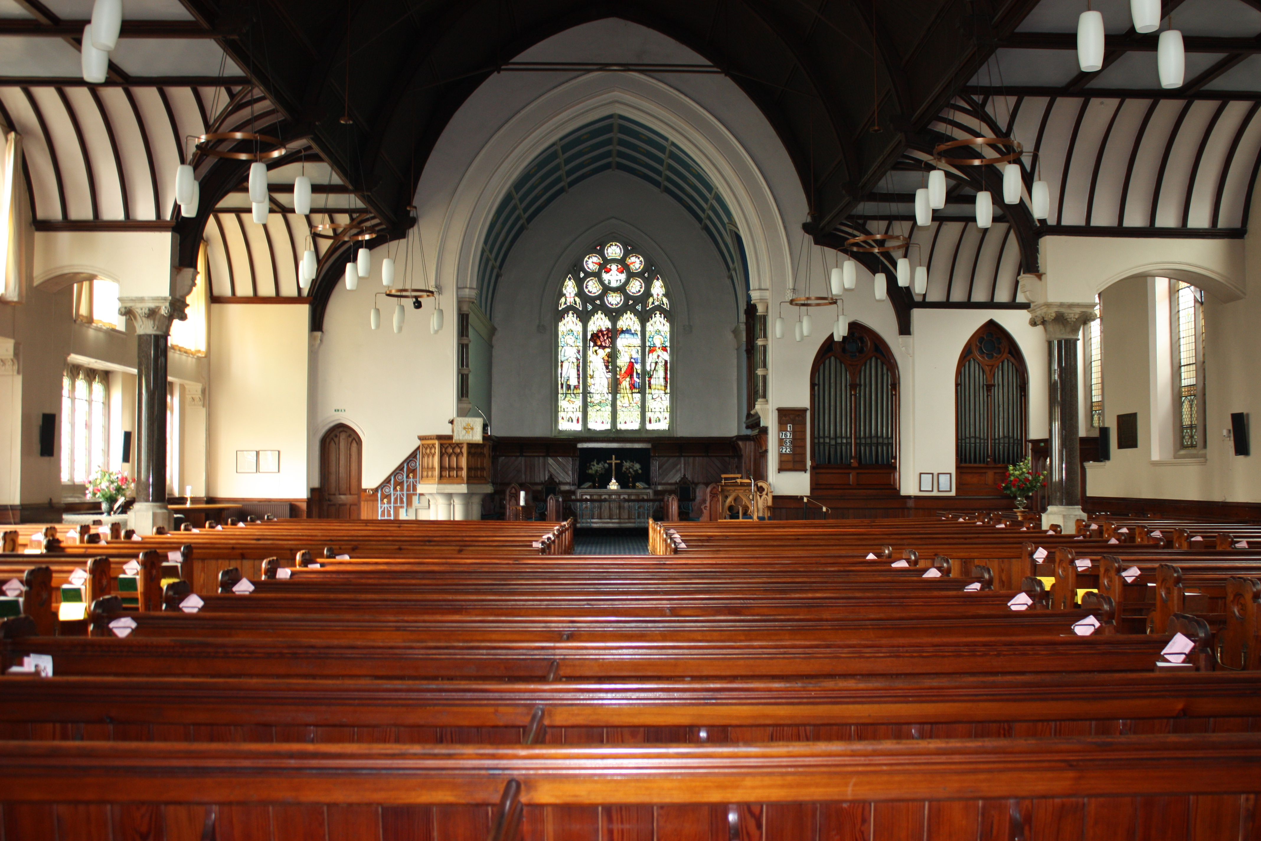 Looking towards the altar – The Drive Methodist