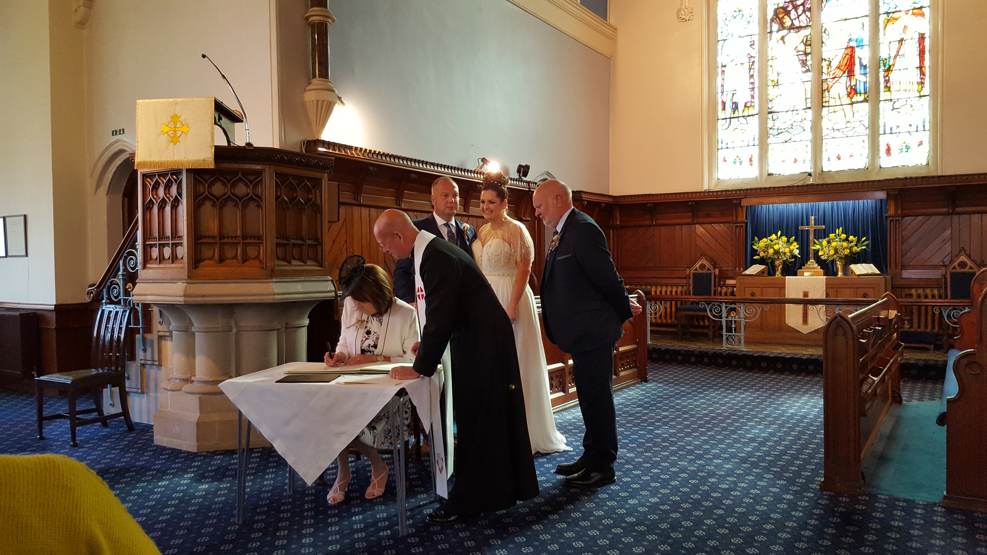 signing the register 2 – The Drive Methodist