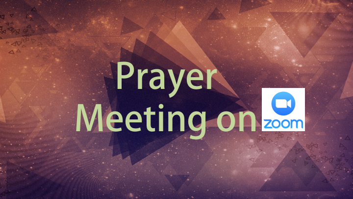 Zoom Prayer Meetings – The Drive Methodist